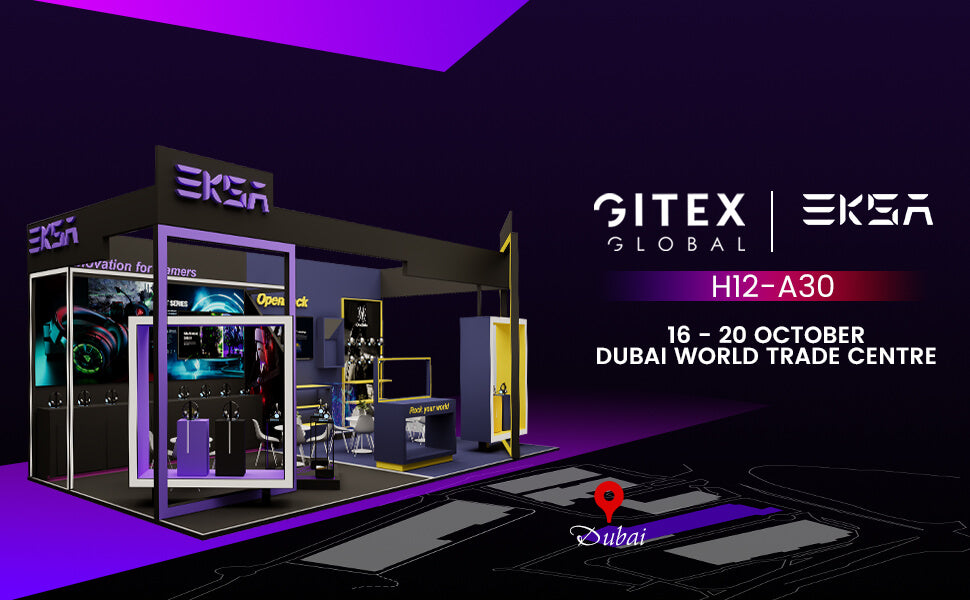 EKSA Unveils Game-Changing Headsets at GITEX 2023