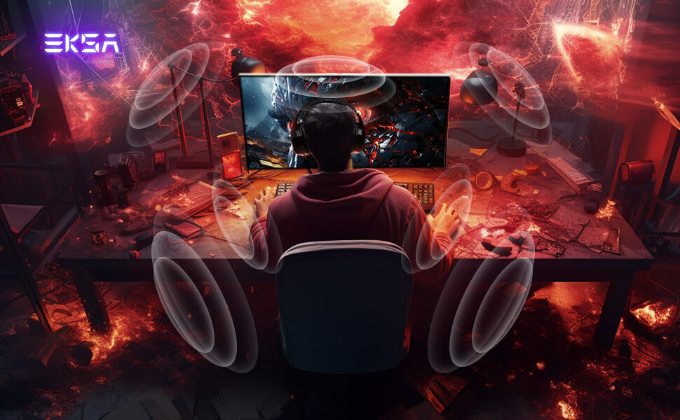 EKSA E1000 V2: Gaming Headsets with RGB Illumination and Dynamic Lighting